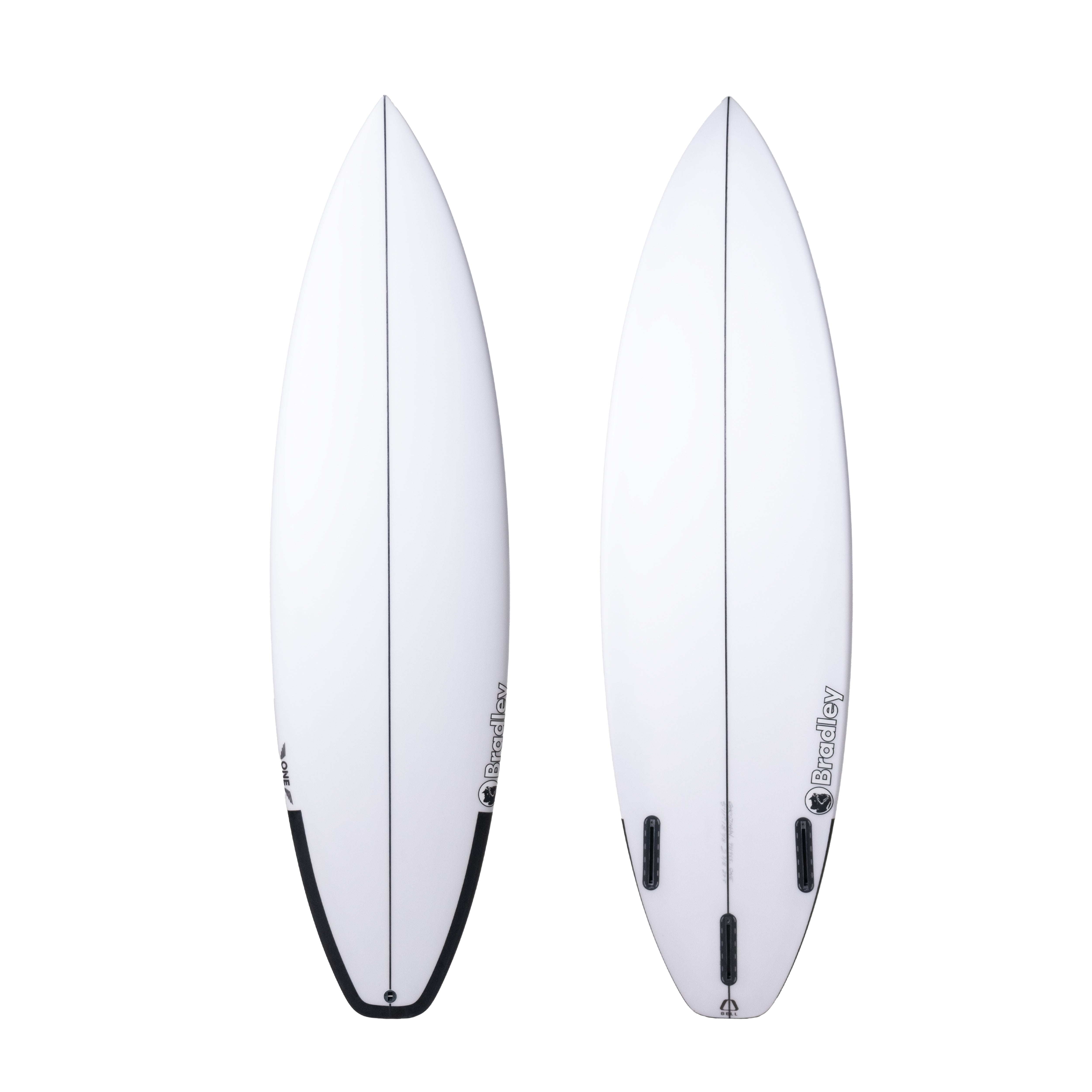 One 6'0" x 19" X 2 9/16", Round Pin, 3x FCS 2 Fin Boxes, PU [Semi New ...
